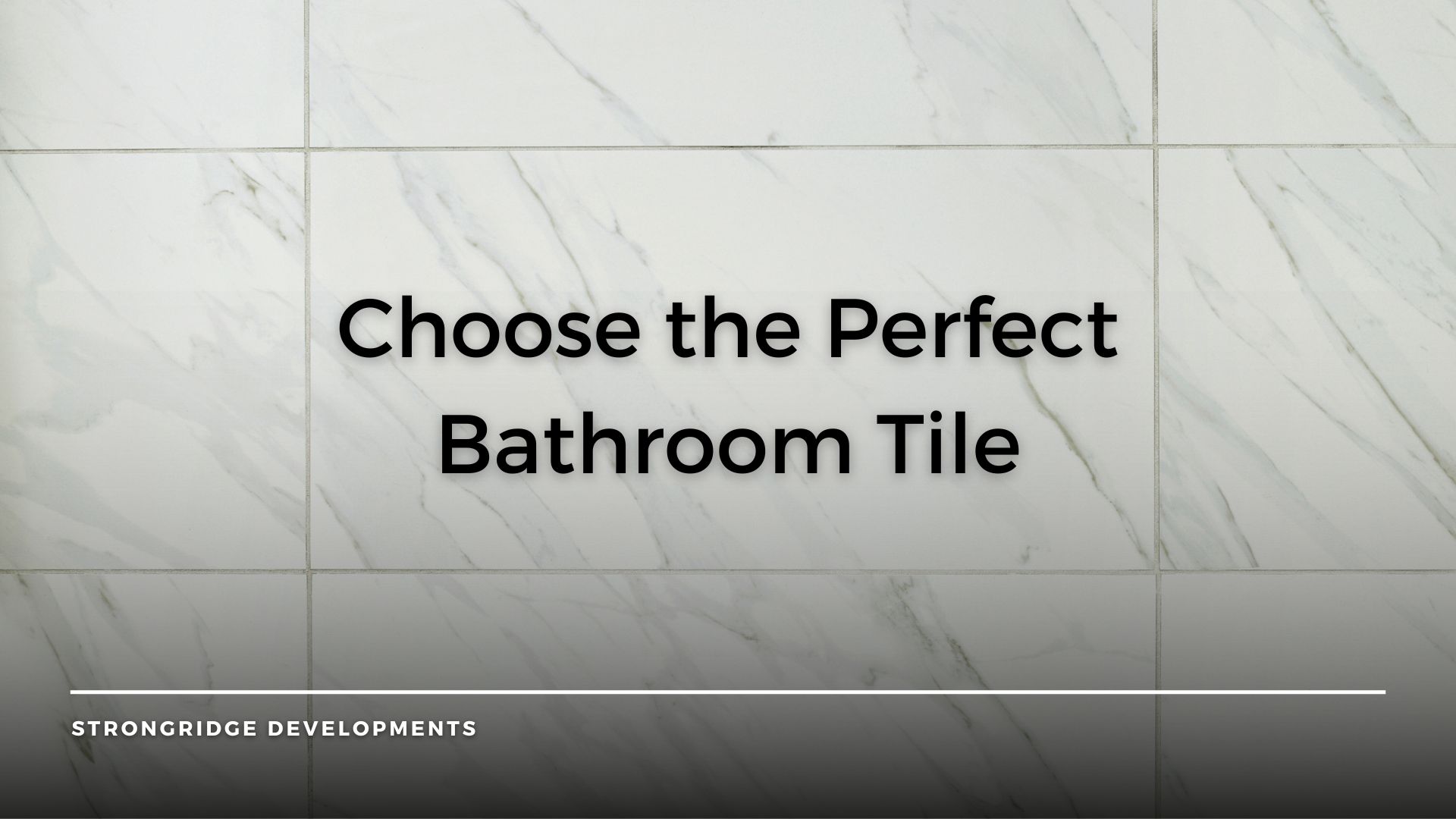 How to Choose the Perfect Tile for Your Bathroom Renovation ...